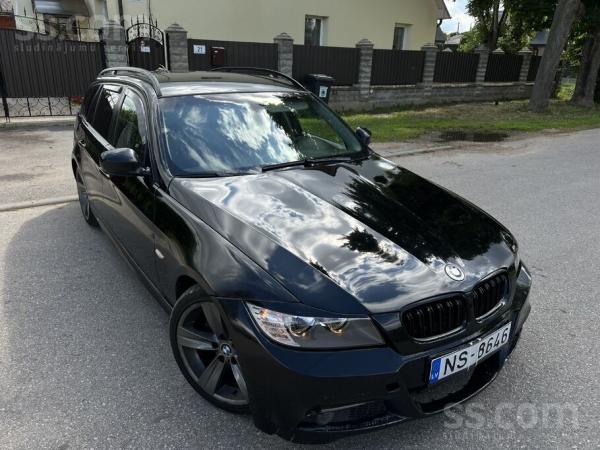 Black BMW 318 2009 in Daugavpils, with an engine capacity of 2.00 L and mileage of 310 thousand km for 3800 €, photo 1 on AUTOMOTO.COM.LV