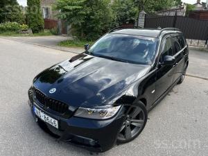 Black BMW 318 2009 in Daugavpils, with an engine capacity of 2.00 L and mileage of 310 thousand km for 3800 €, photo 4 on AUTOMOTO.COM.LV