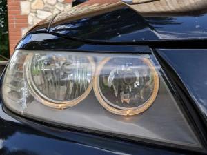 Black BMW 318 2009 in Sigulda, with an engine capacity of 2.00 L and mileage of 333 thousand km for 4390 €, photo 14 on AUTOMOTO.COM.LV