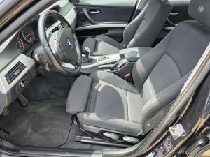 Black BMW 318 2009 in Utena, with an engine capacity of 2.00 L and mileage of 195 thousand km for 3550 €, photo 12 on AUTOMOTO.COM.LV