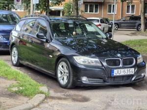 Black BMW 318 2009 in Riga, with an engine capacity of 2.00 L and mileage of 360 thousand km for 3200 €, photo 3 on AUTOMOTO.COM.LV