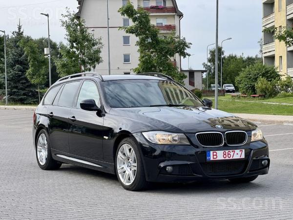 Черный БМВ 318 2009 в Рига, объемом двигателя 2.00 л и пробегом 272 тыс. км за 5390 €, фото 1 на AUTOMOTO.COM.LV