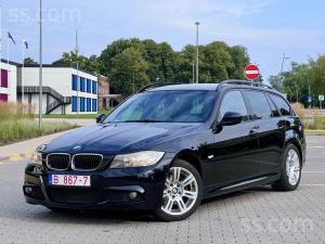 Black BMW 318 2009 in Riga, with an engine capacity of 2.00 L and mileage of 272 thousand km for 5390 €, photo 7 on AUTOMOTO.COM.LV