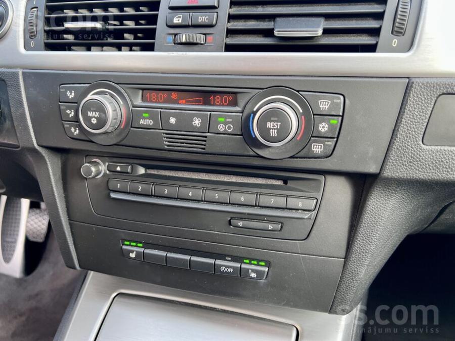 Black BMW 318 2009 in Riga, with an engine capacity of 2.00 L and mileage of 272 thousand km for 5390 €, photo 11 on AUTOMOTO.COM.LV
