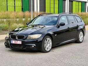 Black BMW 318 2009 in Riga, with an engine capacity of 2.00 L and mileage of 272 thousand km for 5390 €, photo 26 on AUTOMOTO.COM.LV