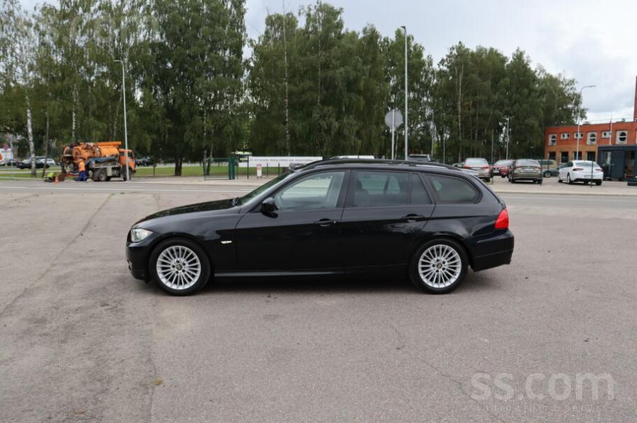 Black BMW 318 2009 in Riga, with an engine capacity of 2.00 L and mileage of 0 thousand km for 5790 €, photo 4 on AUTOMOTO.COM.LV