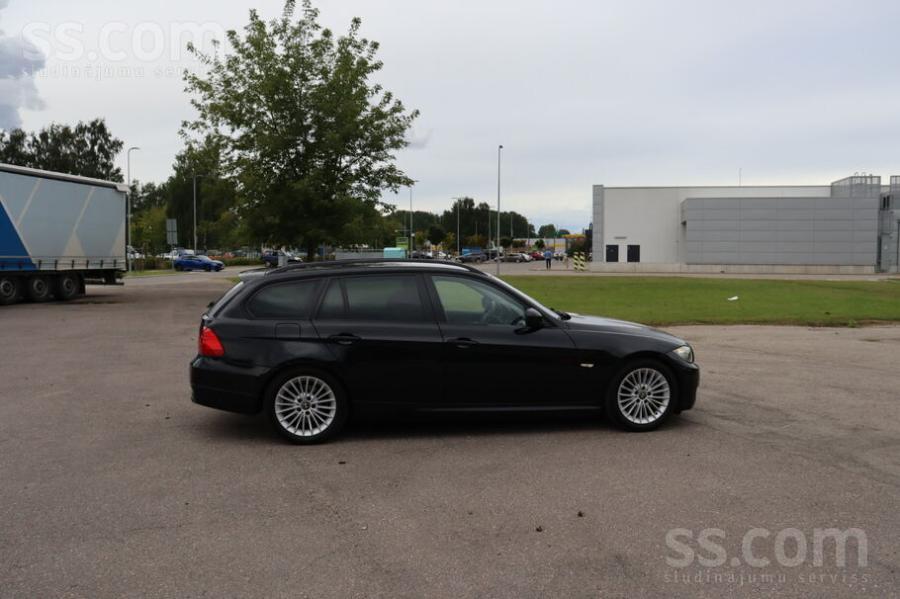 Black BMW 318 2009 in Riga, with an engine capacity of 2.00 L and mileage of 0 thousand km for 5790 €, photo 5 on AUTOMOTO.COM.LV