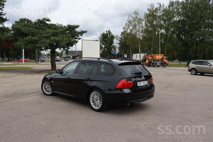 Black BMW 318 2009 in Riga, with an engine capacity of 2.00 L and mileage of 0 thousand km for 5790 €, photo 6 on AUTOMOTO.COM.LV