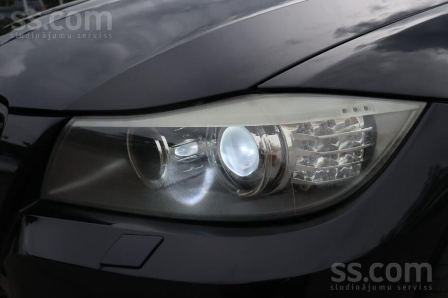 Black BMW 318 2009 in Riga, with an engine capacity of 2.00 L and mileage of 0 thousand km for 5790 €, photo 8 on AUTOMOTO.COM.LV