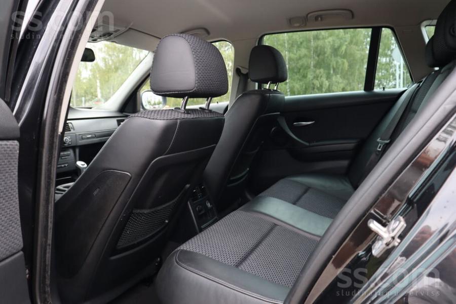 Black BMW 318 2009 in Riga, with an engine capacity of 2.00 L and mileage of 0 thousand km for 5790 €, photo 15 on AUTOMOTO.COM.LV