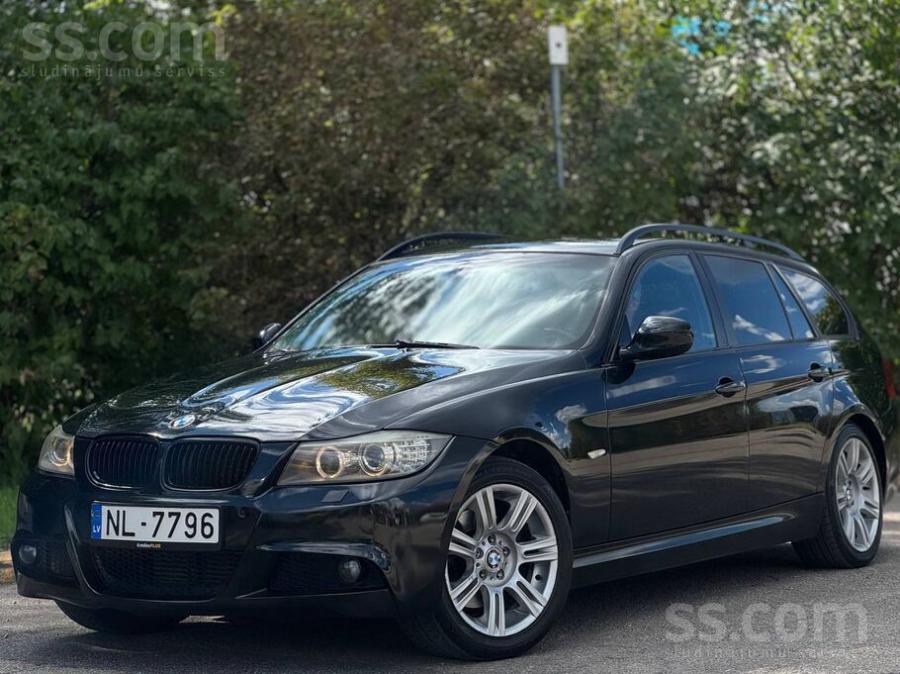 Black BMW 318 2009 in Riga, with an engine capacity of 2.00 L and mileage of 0 thousand km for 3950 €, photo 1 on AUTOMOTO.COM.LV