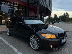 Black BMW 318 2009 in Riga, with an engine capacity of 2.00 L and mileage of 285 thousand km for 5950 €, photo 5 on AUTOMOTO.COM.LV