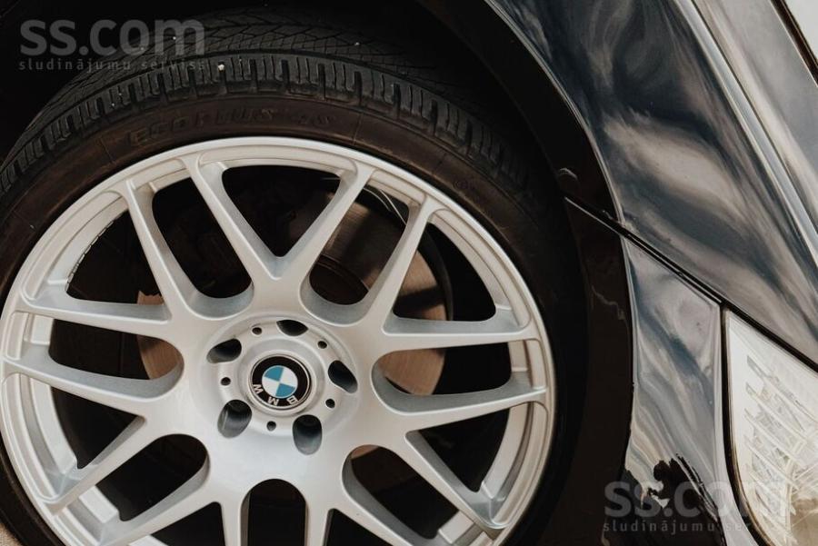 Black BMW 318 2009 in Aluksne, with an engine capacity of 2.00 L and mileage of 474 thousand km for 5300 €, photo 7 on AUTOMOTO.COM.LV