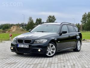 Black BMW 318 2009 in Riga, with an engine capacity of 2.00 L and mileage of 272 thousand km for 4890 €, photo 3 on AUTOMOTO.COM.LV