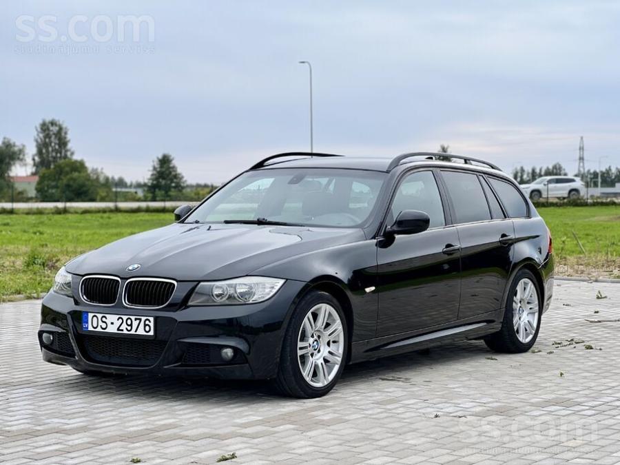 Black BMW 318 2009 in Riga, with an engine capacity of 2.00 L and mileage of 272 thousand km for 4890 €, photo 25 on AUTOMOTO.COM.LV