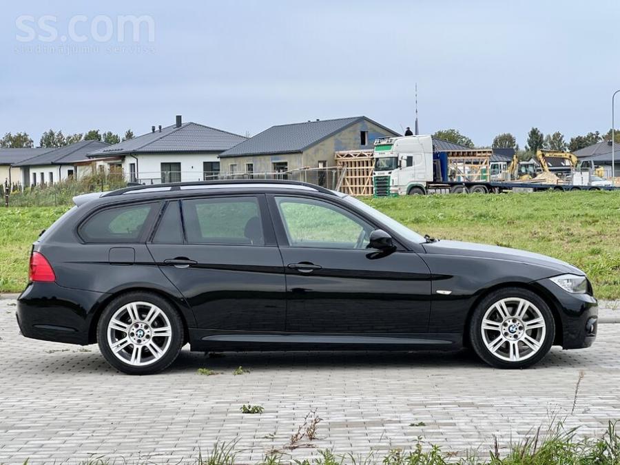 Black BMW 318 2009 in Riga, with an engine capacity of 2.00 L and mileage of 272 thousand km for 4890 €, photo 27 on AUTOMOTO.COM.LV