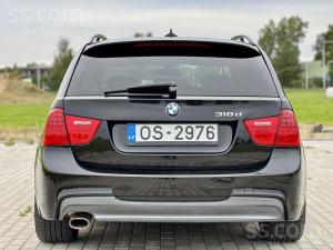 Black BMW 318 2009 in Riga, with an engine capacity of 2.00 L and mileage of 272 thousand km for 4890 €, photo 28 on AUTOMOTO.COM.LV