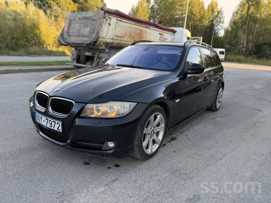 Черный БМВ 318 2009 в Валмиера, объемом двигателя 2.00 л и пробегом 343 тыс. км за 4400 €, фото 4 на AUTOMOTO.COM.LV