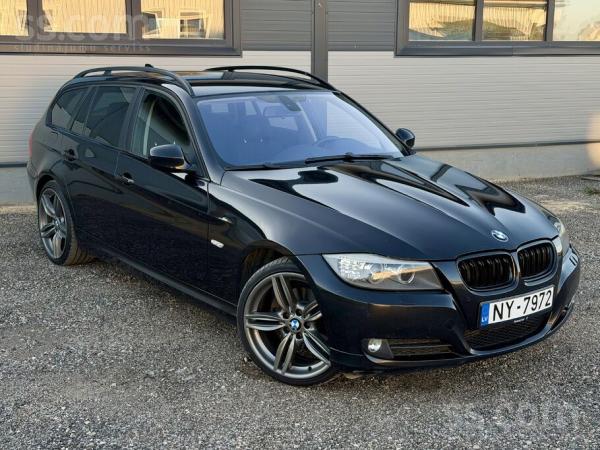 Black BMW 318 2009 in Riga, with an engine capacity of 2.00 L and mileage of 343 thousand km for 4500 €, photo 3 on AUTOMOTO.COM.LV