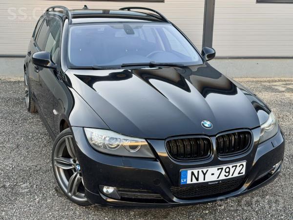 Black BMW 318 2009 in Riga, with an engine capacity of 2.00 L and mileage of 343 thousand km for 4500 €, photo 5 on AUTOMOTO.COM.LV
