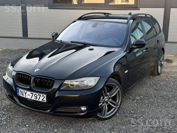 Black BMW 318 2009 in Riga, with an engine capacity of 2.00 L and mileage of 343 thousand km for 4500 €, photo 6 on AUTOMOTO.COM.LV