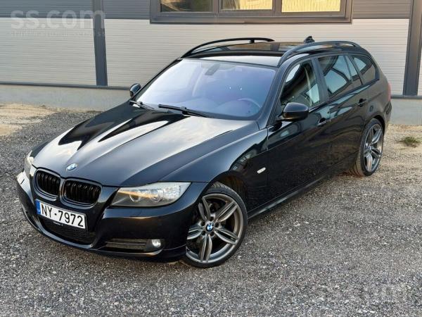 Black BMW 318 2009 in Riga, with an engine capacity of 2.00 L and mileage of 343 thousand km for 4500 €, photo 7 on AUTOMOTO.COM.LV