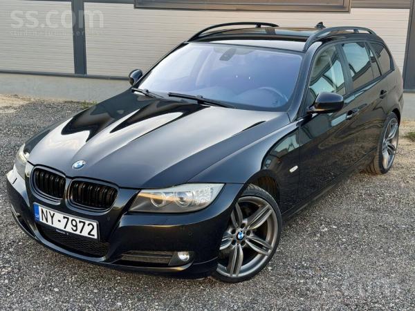 Black BMW 318 2009 in Riga, with an engine capacity of 2.00 L and mileage of 343 thousand km for 4500 €, photo 9 on AUTOMOTO.COM.LV