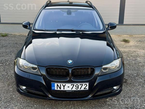 Black BMW 318 2009 in Riga, with an engine capacity of 2.00 L and mileage of 343 thousand km for 4500 €, photo 10 on AUTOMOTO.COM.LV