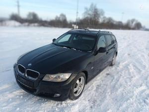 Black BMW 318 2010 in Marijampole, with an engine capacity of 2.00 L and mileage of 364 thousand km for 4300 €, photo 3 on AUTOMOTO.COM.LV