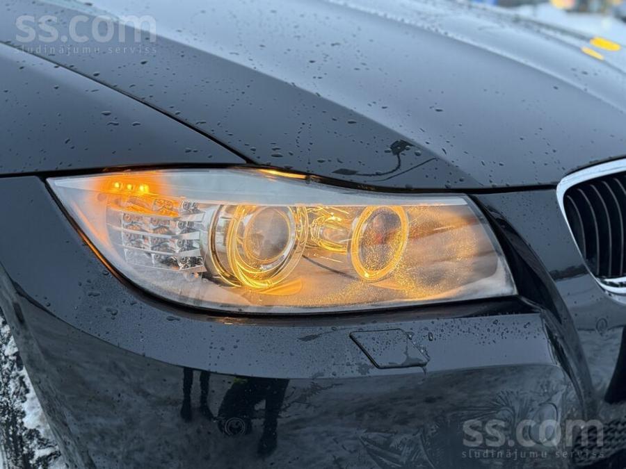 Black BMW 318 2010 in Talsi, with an engine capacity of 2.00 L and mileage of 318 thousand km for 4990 €, photo 6 on AUTOMOTO.COM.LV
