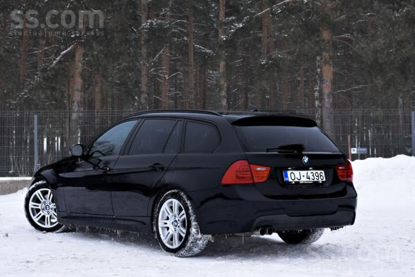 Black BMW 318 2010 in Riga, with an engine capacity of 2.00 L and mileage of 0 thousand km for 6490 €, photo 1 on AUTOMOTO.COM.LV