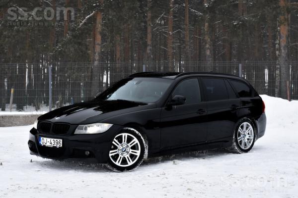 Black BMW 318 2010 in Riga, with an engine capacity of 2.00 L and mileage of 0 thousand km for 6490 €, photo 4 on AUTOMOTO.COM.LV