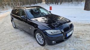 Black BMW 318 2010 in Valmiera, with an engine capacity of 2.00 L and mileage of 339 thousand km for 4690 €, photo  on AUTOMOTO.COM.LV