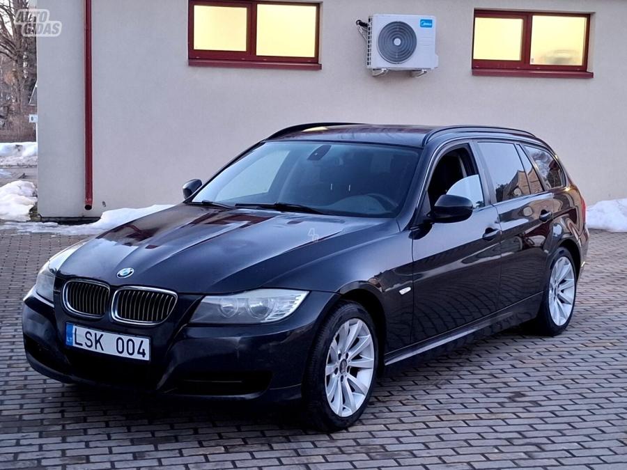Black BMW 318 2010 in Telschi, with an engine capacity of 2.00 L and mileage of 417 thousand km for 3300 €, photo 9 on AUTOMOTO.COM.LV