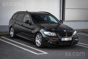 Black BMW 318 2010 in Riga, with an engine capacity of 2.00 L and mileage of 0 thousand km for 6950 €, photo 3 on AUTOMOTO.COM.LV