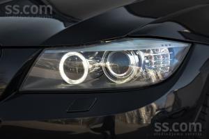 Black BMW 318 2010 in Riga, with an engine capacity of 2.00 L and mileage of 0 thousand km for 6950 €, photo 8 on AUTOMOTO.COM.LV