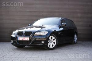 Black BMW 318 2010 in Riga, with an engine capacity of 2.00 L and mileage of 306 thousand km for 5390 €, photo  on AUTOMOTO.COM.LV
