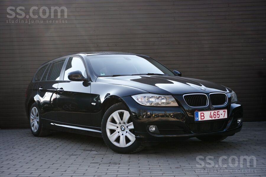Black BMW 318 2010 in Riga, with an engine capacity of 2.00 L and mileage of 306 thousand km for 5390 €, photo 3 on AUTOMOTO.COM.LV