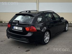 Black BMW 318 2010 in Tukums, with an engine capacity of 2.00 L and mileage of 376 thousand km for 6350 €, photo 5 on AUTOMOTO.COM.LV