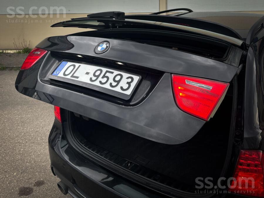 Black BMW 318 2010 in Tukums, with an engine capacity of 2.00 L and mileage of 376 thousand km for 6350 €, photo 6 on AUTOMOTO.COM.LV