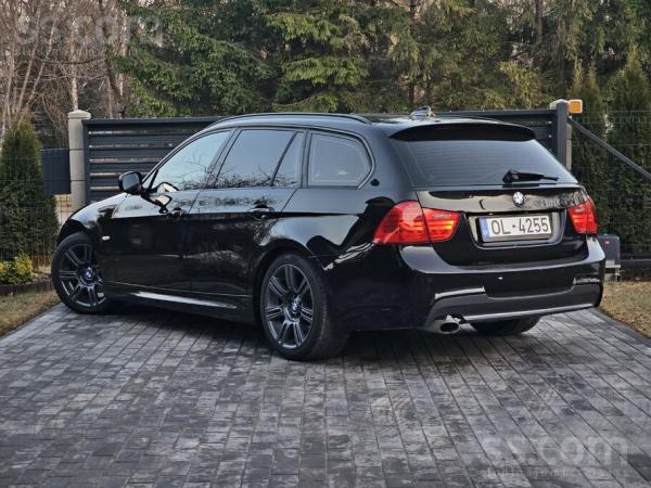 Black BMW 318 2010 in Jelgava, with an engine capacity of 2.00 L and mileage of 327 thousand km for 5800 €, photo 4 on AUTOMOTO.COM.LV
