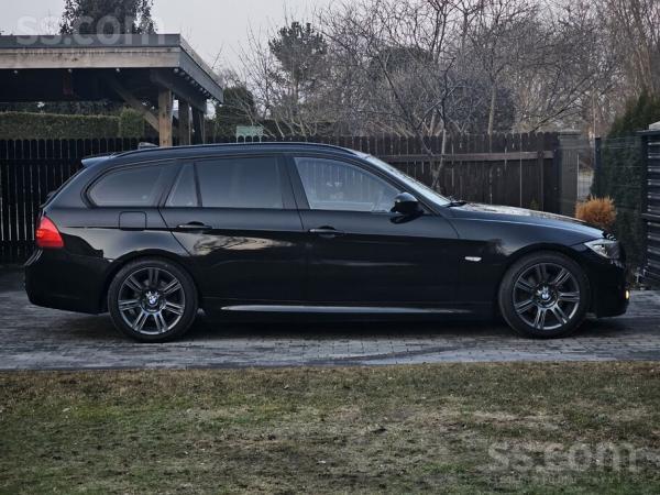 Black BMW 318 2010 in Jelgava, with an engine capacity of 2.00 L and mileage of 327 thousand km for 5800 €, photo 8 on AUTOMOTO.COM.LV