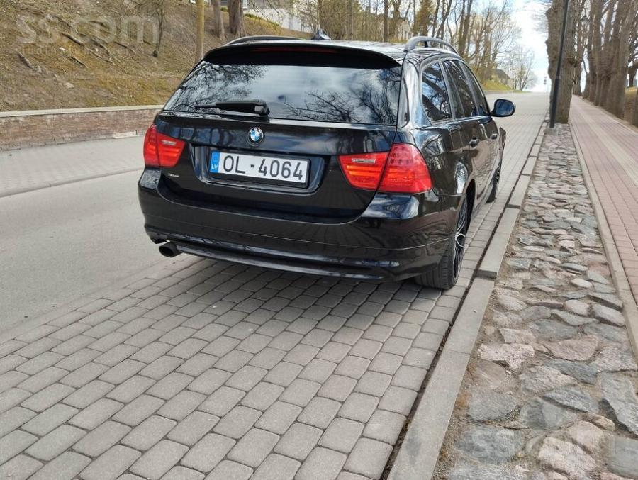 Черный БМВ 318 2010 в Бауска, объемом двигателя 2.00 л и пробегом 285 тыс. км за 4440 €, фото 8 на AUTOMOTO.COM.LV