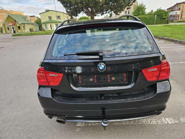 Black BMW 318 2010 in Pasvalys, with an engine capacity of 2.00 L and mileage of 260 thousand km for 3350 €, photo 6 on AUTOMOTO.COM.LV