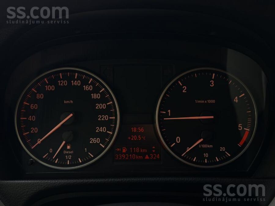 Черный БМВ 318 2010 в Елгава, объемом двигателя 2.00 л и пробегом 339 тыс. км за 3300 €, фото 22 на AUTOMOTO.COM.LV