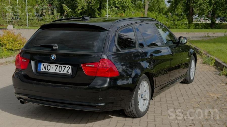 Черный БМВ 318 2010 в Елгава, объемом двигателя 2.00 л и пробегом 295 тыс. км за 5100 €, фото 5 на AUTOMOTO.COM.LV
