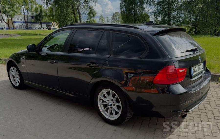 Черный БМВ 318 2010 в Елгава, объемом двигателя 2.00 л и пробегом 295 тыс. км за 5100 €, фото 10 на AUTOMOTO.COM.LV