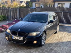 Black BMW 318 2010 in Jelgava, with an engine capacity of 2.00 L and mileage of 295 thousand km for 4800 €, photo  on AUTOMOTO.COM.LV