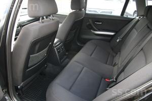 Черный БМВ 318 2010 в Тукумс, объемом двигателя 2.00 л и пробегом 278 тыс. км за 3900 €, фото 7 на AUTOMOTO.COM.LV