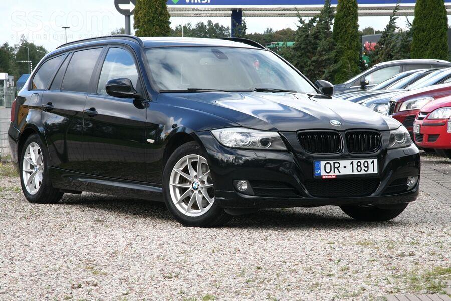Black BMW 318 2010 in Tukums, with an engine capacity of 2.00 L and mileage of 278 thousand km for 3900 €, photo 3 on AUTOMOTO.COM.LV